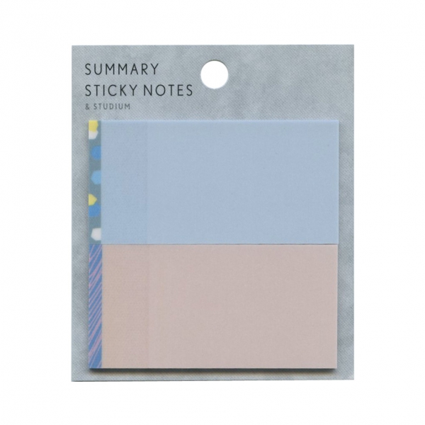 SUMMARY STICKY NOTES CLEAR 【MIX】半透明 ふせん : 文房具と文具通販のKDM