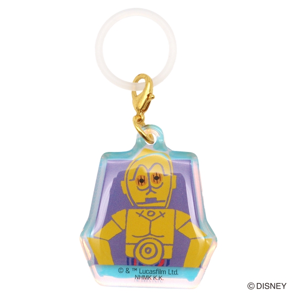 スター・ウォーズ キーホルダー チャーム Its So Me【C-3PO】めじるし アクセサリー : 文房具と文具通販のKDM